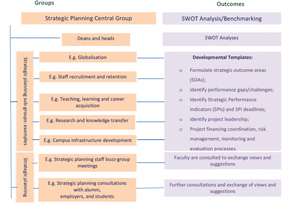 52_Figure 1 Diagrammatic summary of strategic planning process | QS GEN