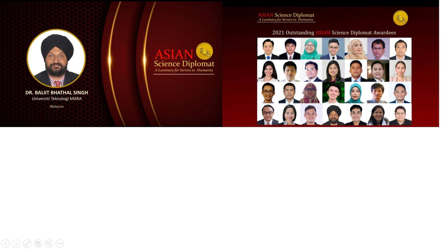 UiTM lecturer awarded 2021 Outstanding ASIAN Science Diplomat Award ...