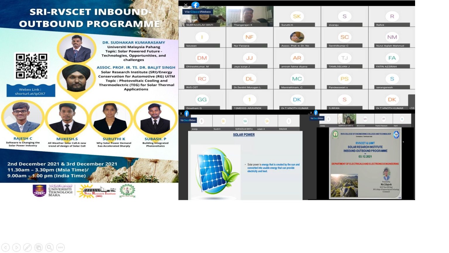 UiTM’s Solar Research Institute collaborates with RVS College of ...